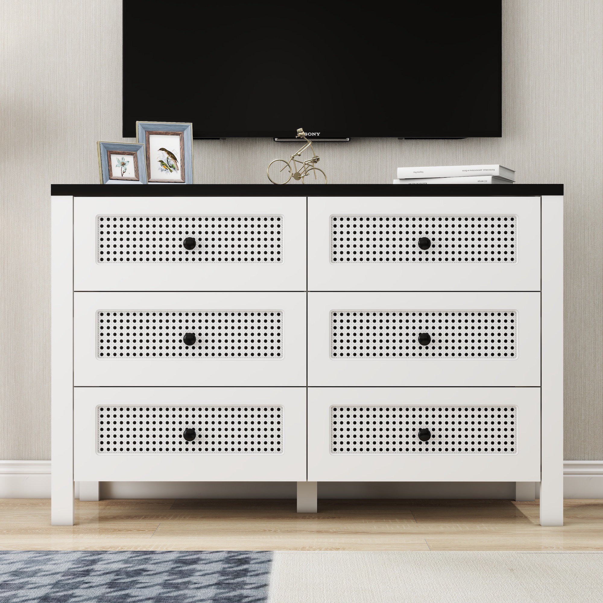 Ebern Designs Blosse 6 - Drawer Dresser - Wayfair Canada