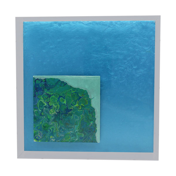Aidan Gray " Green Moss " Painting Print on Wood | Wayfair