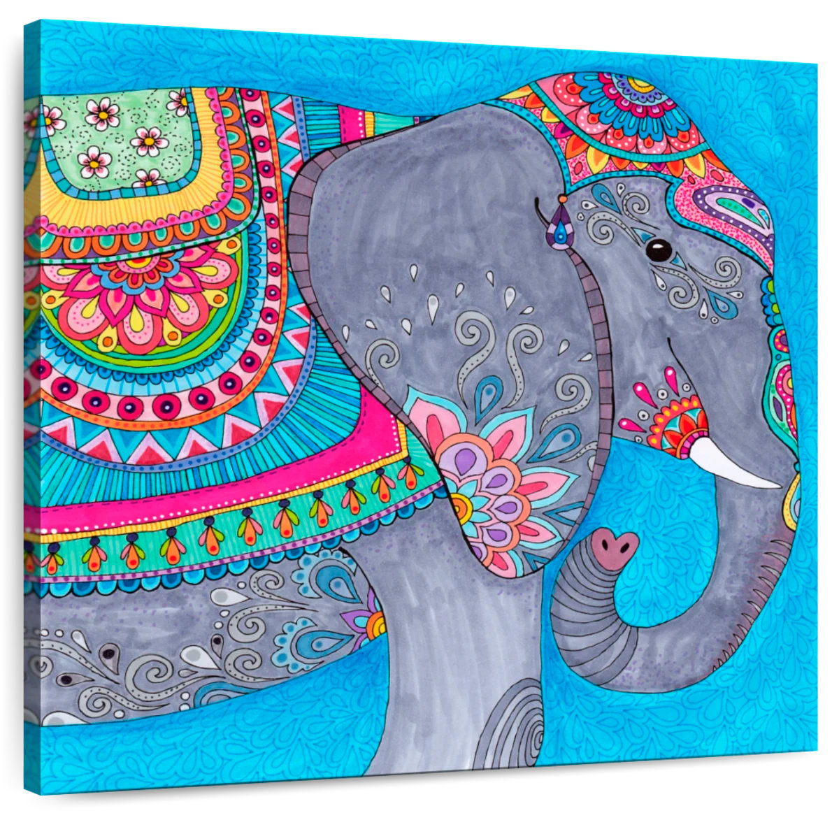 Ebern Designs Brampt Jungle Safari Color III | Wayfair