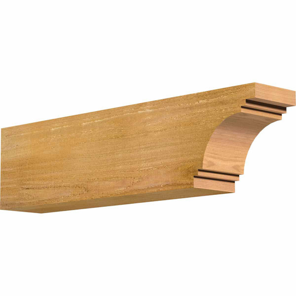 PCI Enterprises 4"W x 6"H x 24"L Pescadero Rough Sawn Rafter Tail | Wayfair