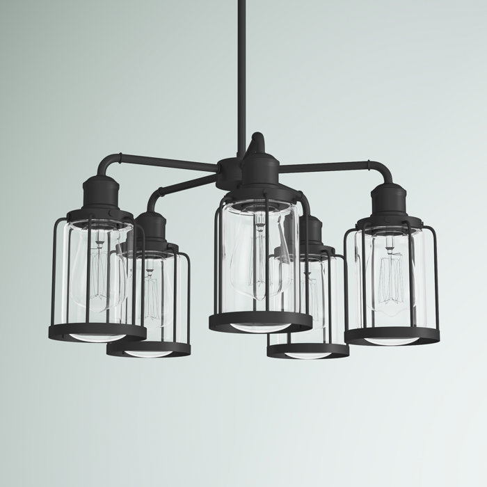 Greyleigh™ Leyden 5 - Light Classic / Traditional Chandelier & Reviews ...