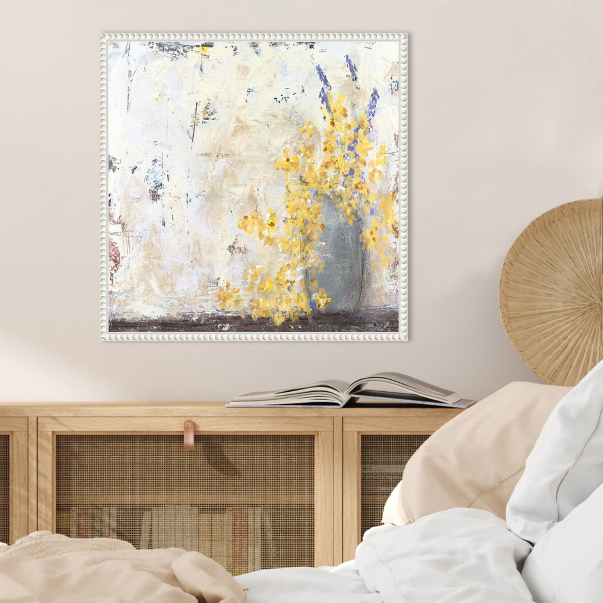 August Grove® Rustic Romance by Mary Cole Framed Canvas Wall Art Print ...