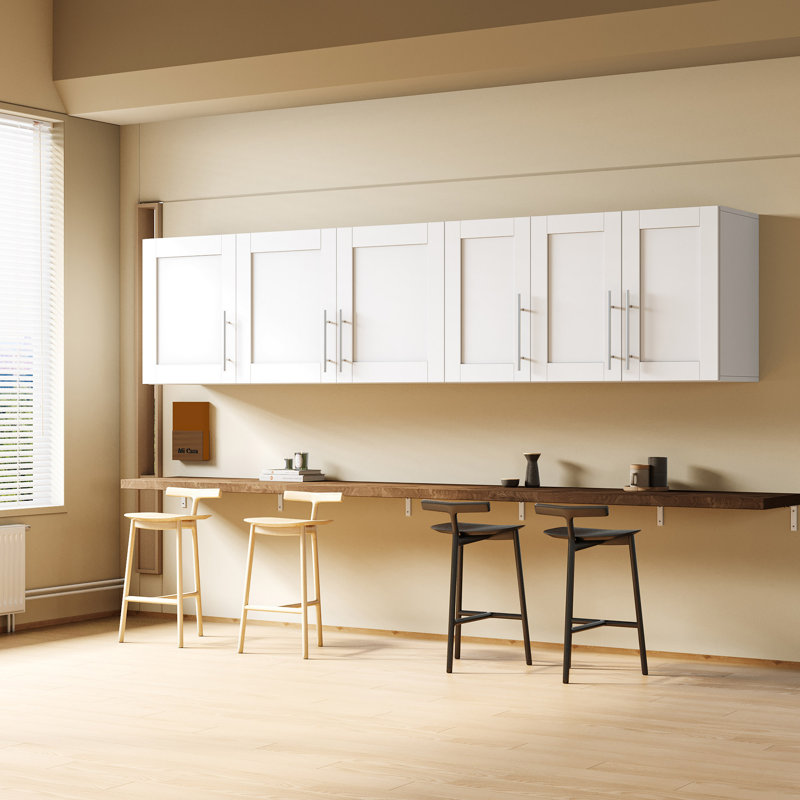 Latitude Run® Stackable Wall Mounted Storage Cabinet | Wayfair