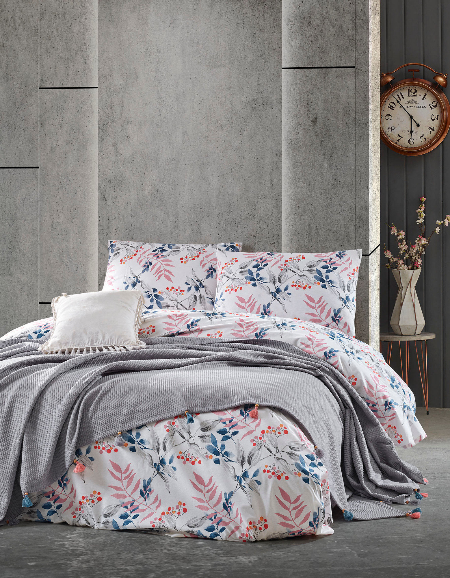 Asir Group INC Charney 100% Cotton Modern and Contemporary 4 Piece ...