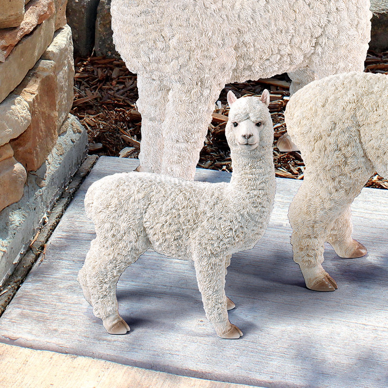 Design Toscano Alpacalypse of Alpaca Garden Statue "& Reviews" | Wayfair