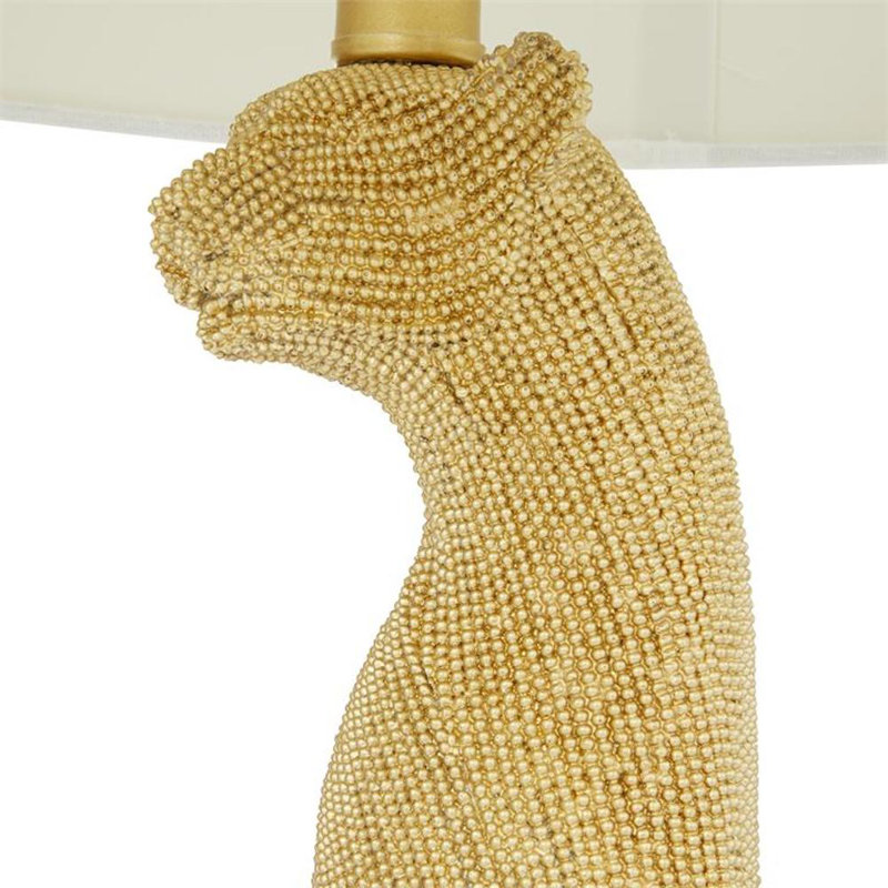 Everly Quinn Polystone Leopard Table Lamp Set & Reviews | Wayfair