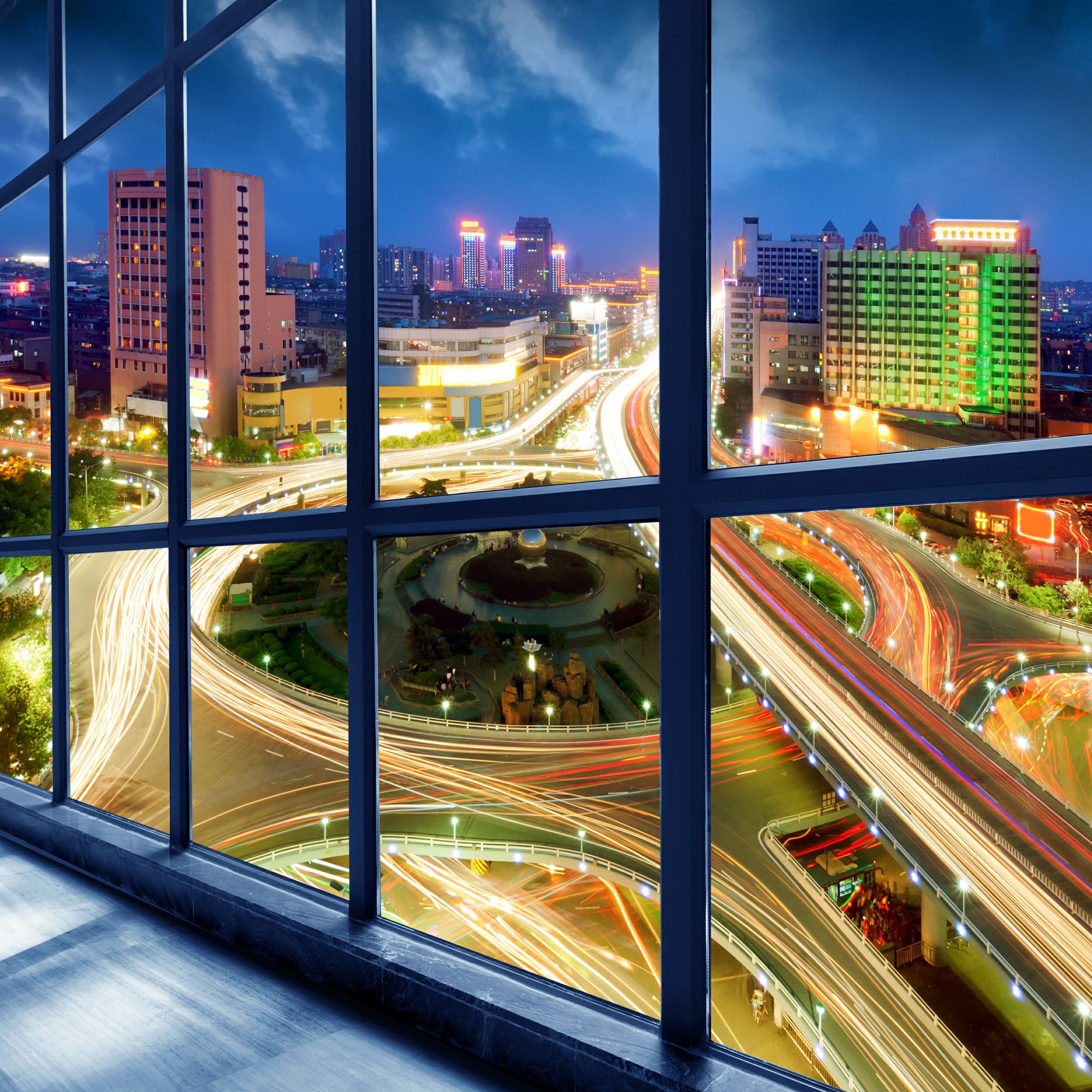 Ebern Designs Chanden City Scape by - Wrapped Canvas Photograph | Wayfair