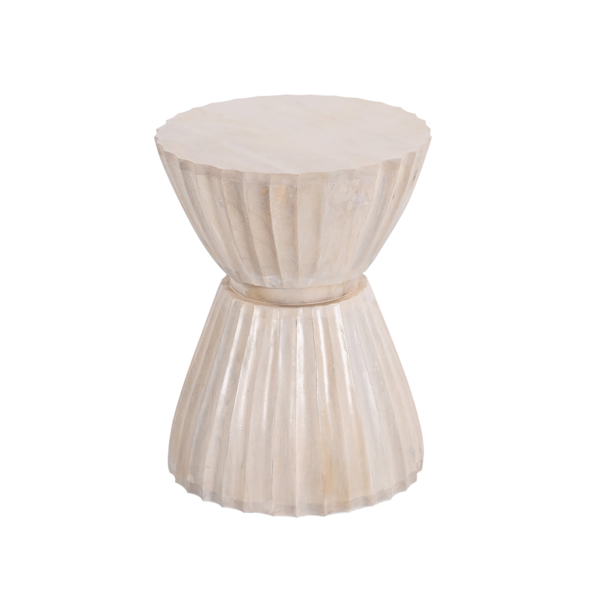 Indigo Road by Egypt Sherrod Clara Scalloped End Table | Wayfair