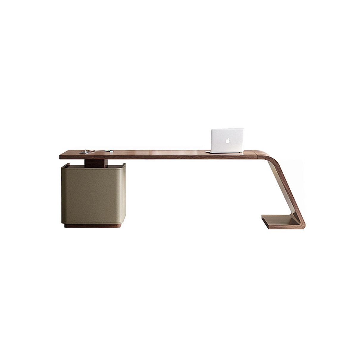Isla Hopping Modern Minimalist Rectangular Solid Wood Desk - Wayfair Canada