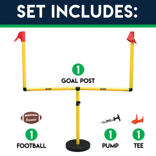 Franklin Sports Youth Football Goal Post Set | Wayfair