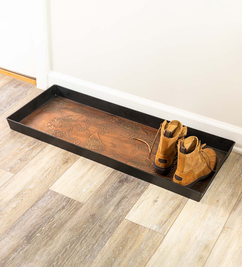 Red Barrel Studio® 34 in. x 14 in. Indoor Boot Tray | Wayfair