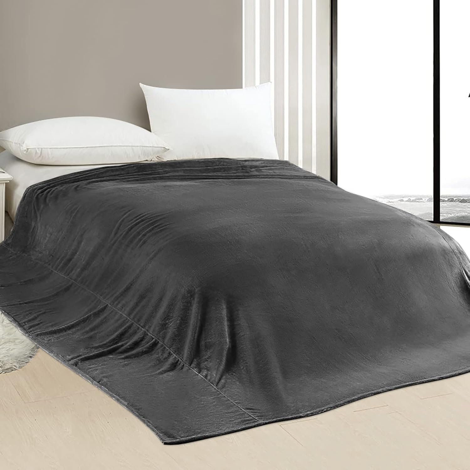 AMIPOR Oversized Blanket 120X120 Inches, Giant Huge Blanket 10'X10 ...