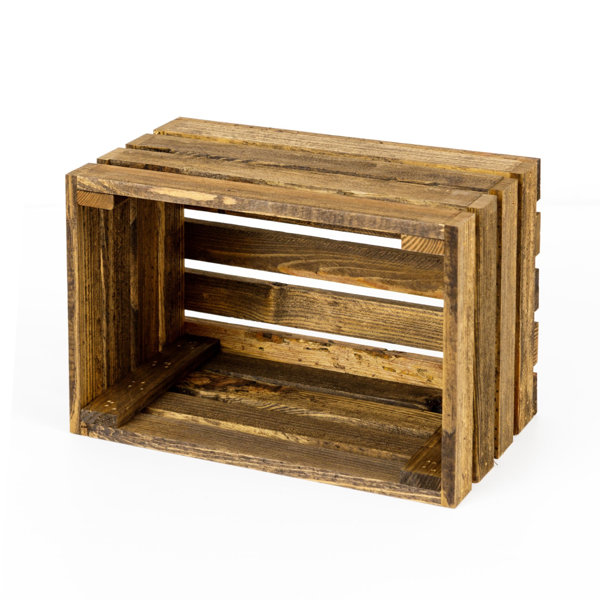 Loon Peak® Solid Wood Crate | Wayfair
