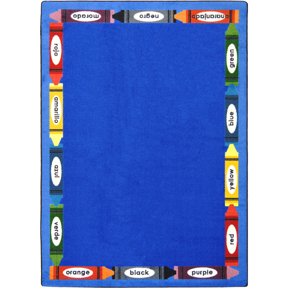 Joy Carpets Bilingual Colors Area Rug | Wayfair