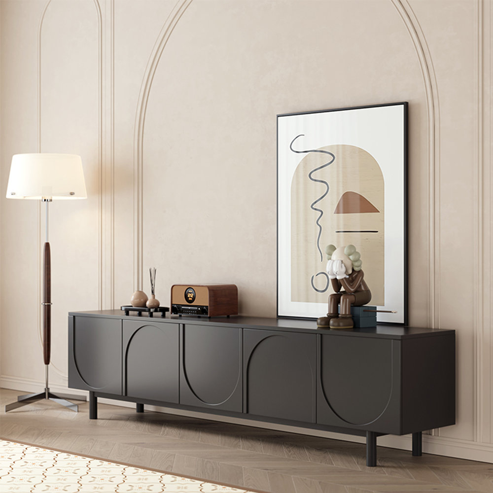 LIZIYE Elegant French arch TV stand | Wayfair