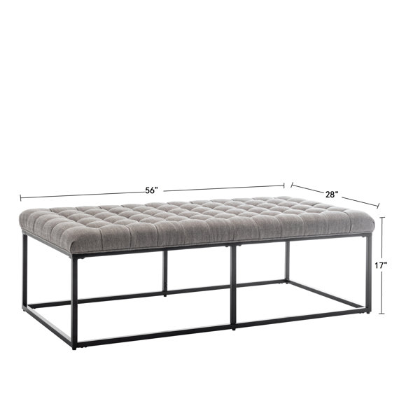 Trent Austin Design® Pennock Upholstered Ottoman & Reviews | Wayfair