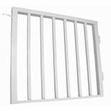 XCEL 60'' H x 48'' W Black Metal Gate & Reviews | Wayfair