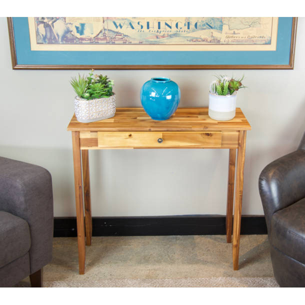 WorldsAway Roscoe Glass 2 - Drawer End Table | Wayfair