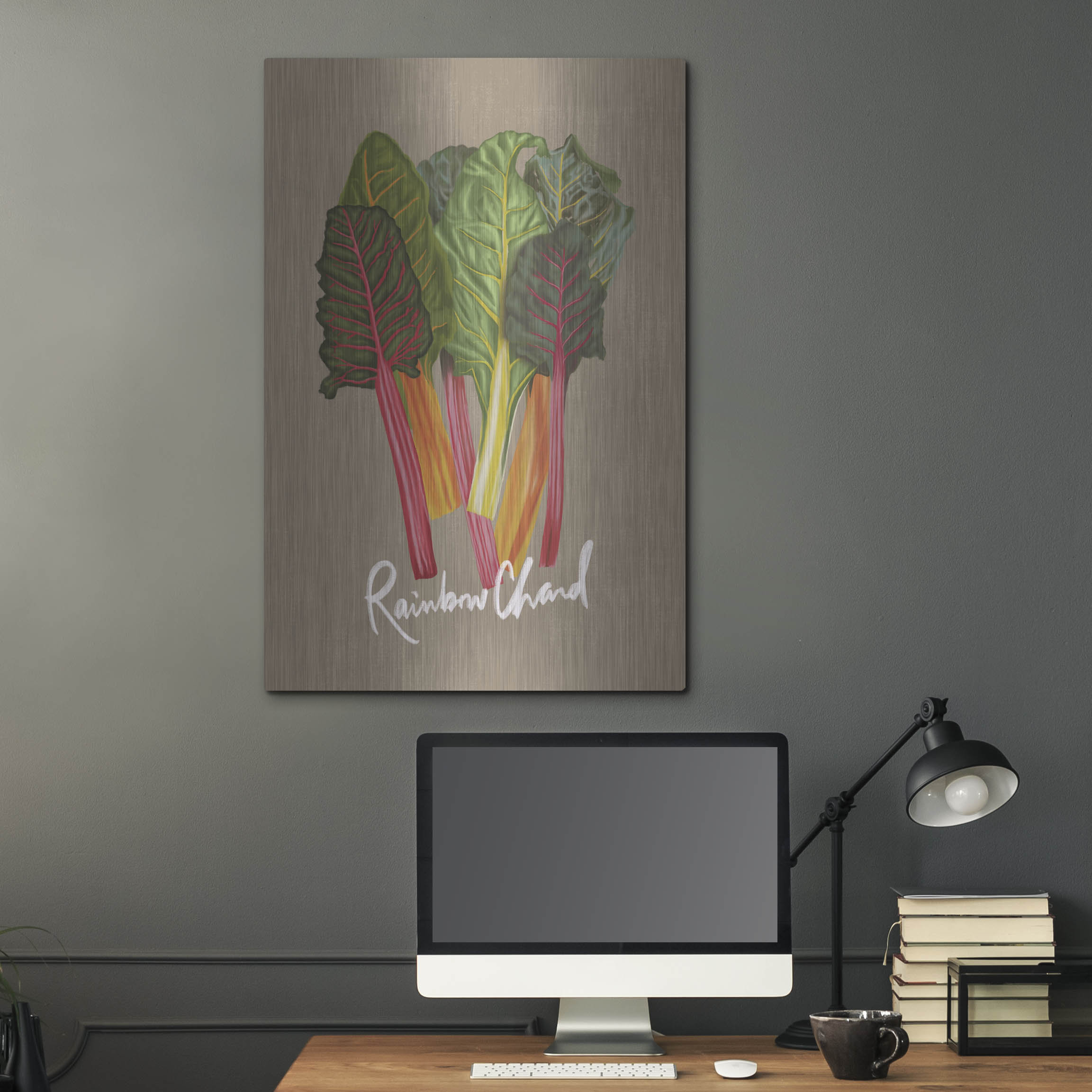 Latitude Run® 'Rainbow Chard' by Elizabeth Caldwell Wall Art | Wayfair