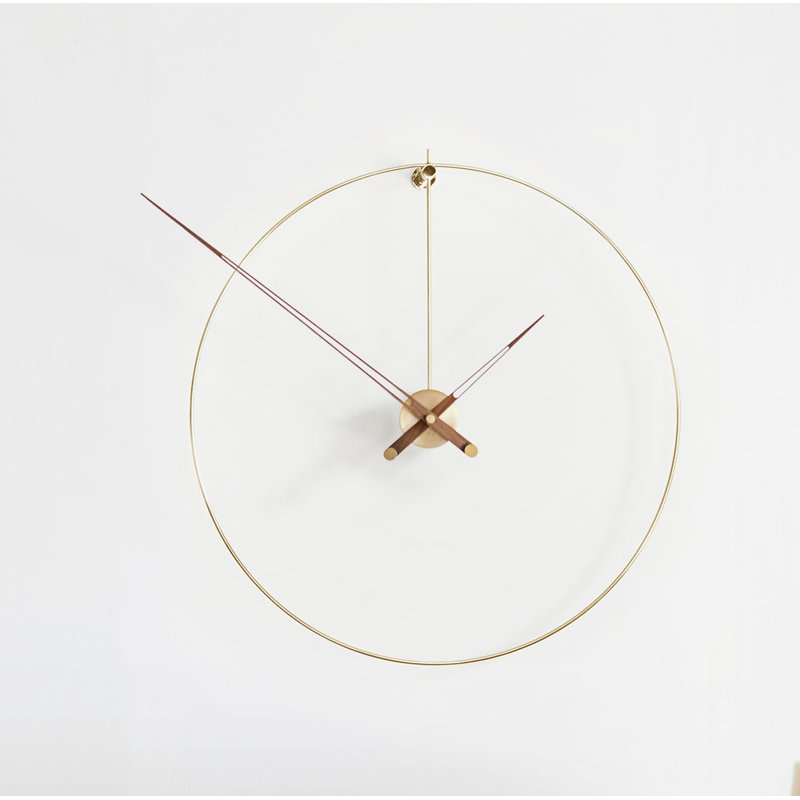 Nomon New Anda Metal Analog Clock by Jose Maria Reina | Perigold