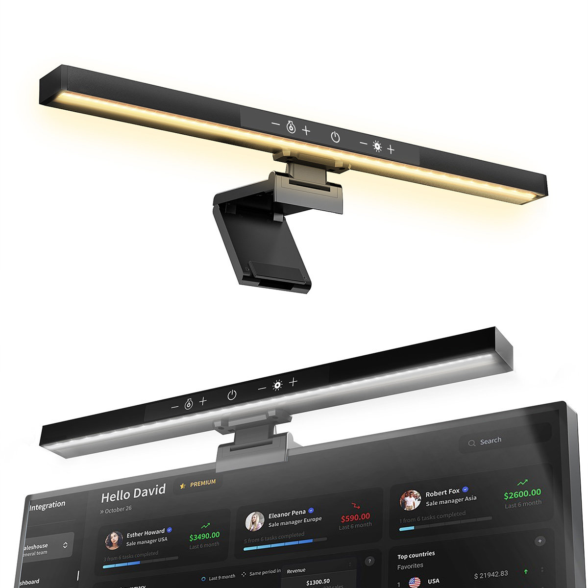 BlitzHome Monitor Light Bar, Computer Monitor Lamp - Wayfair Canada