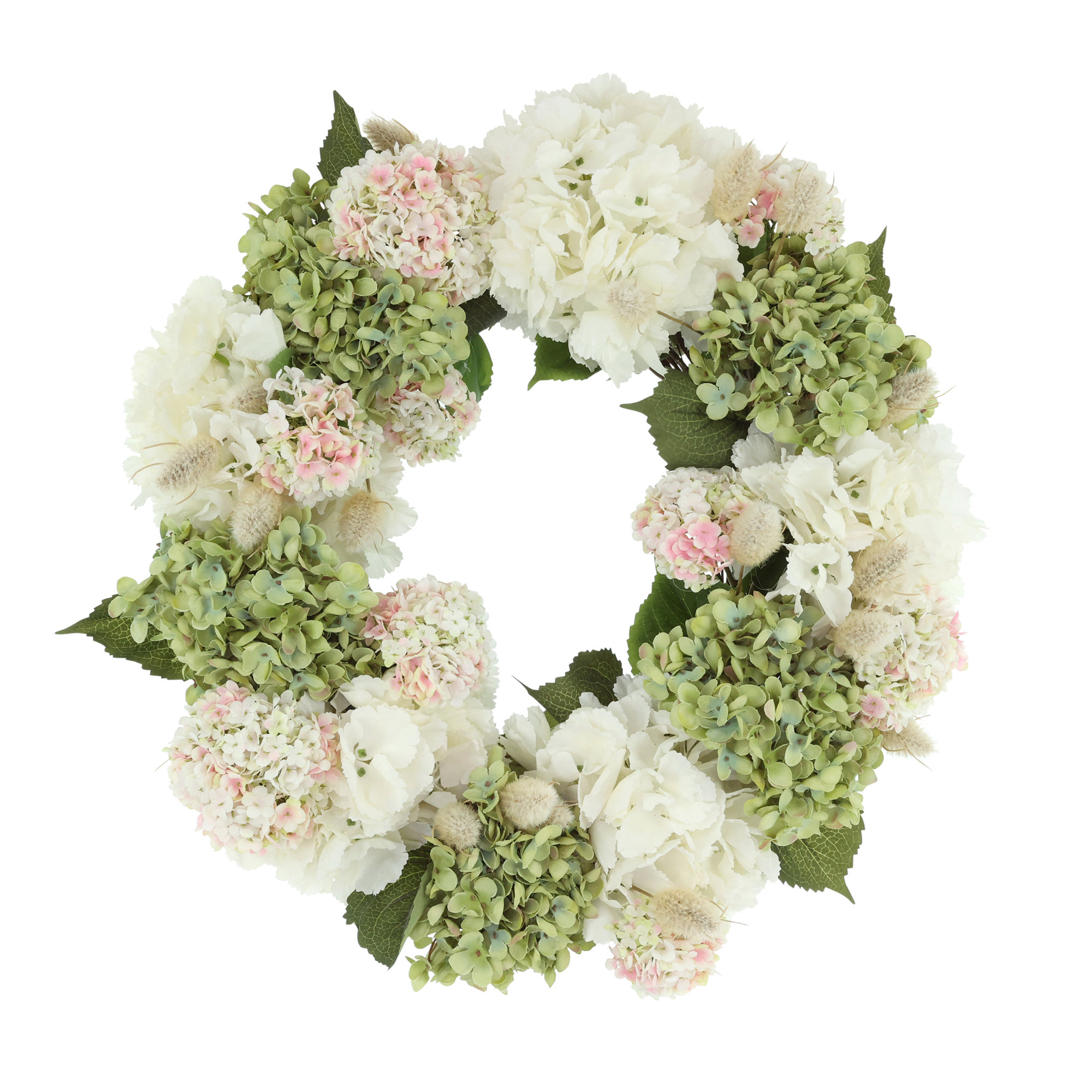 Creative Displays, Inc. 23" Hydrangea Spring Wreath | Perigold
