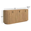 Joss & Main Chessa 72" Solid Wood Sideboard & Reviews | Joss & Main
