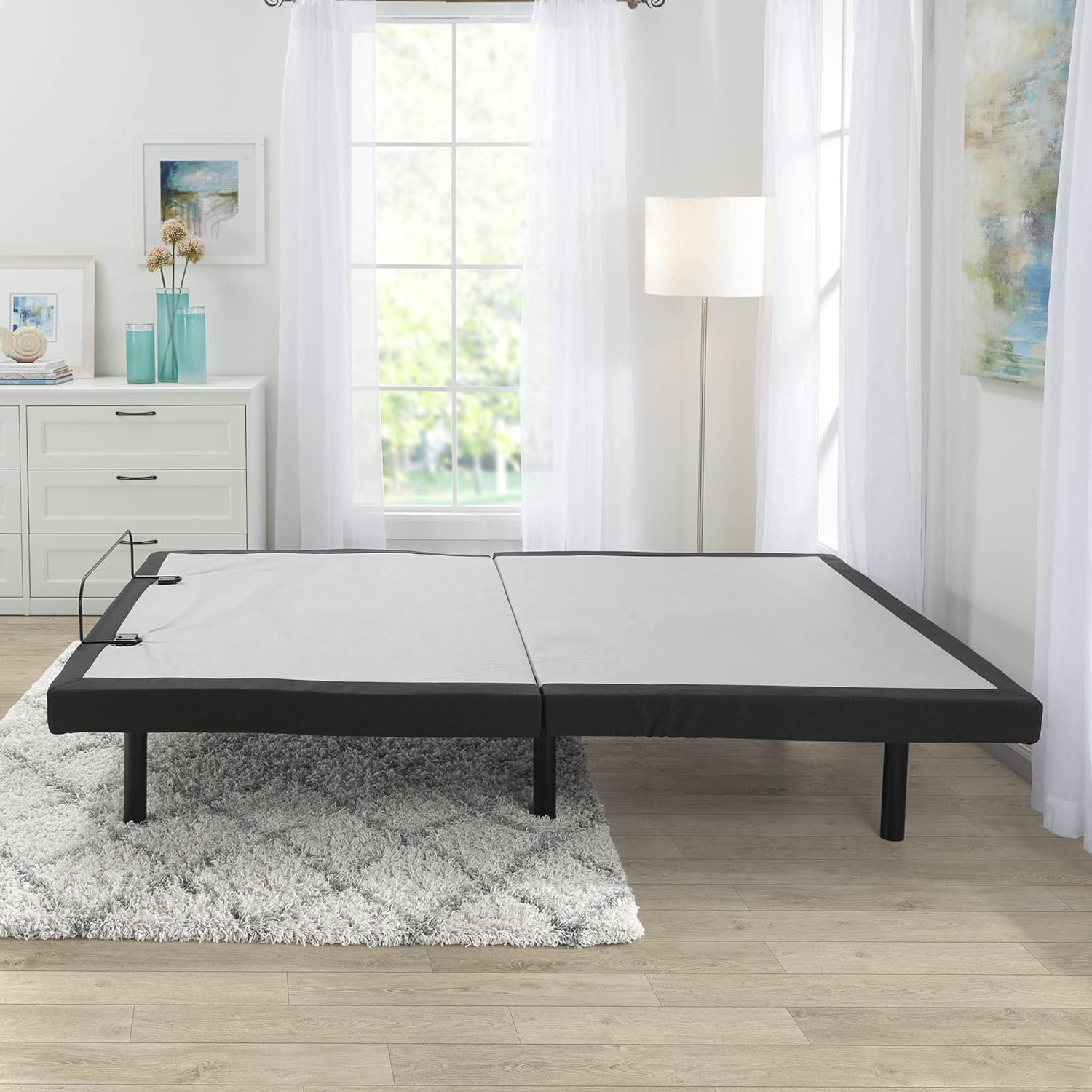 Alwyn Home Adjustable Bed Frame, Zero clearance Adjustable Massage Bed ...