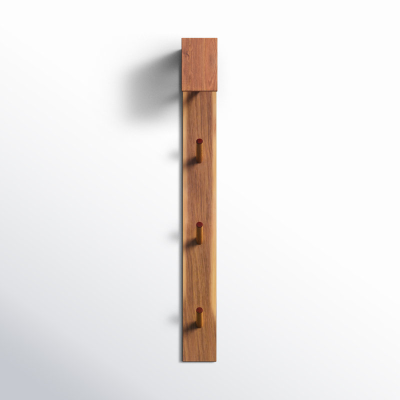 AllModern Forney 3 - Hook Coat Rack & Reviews | Wayfair