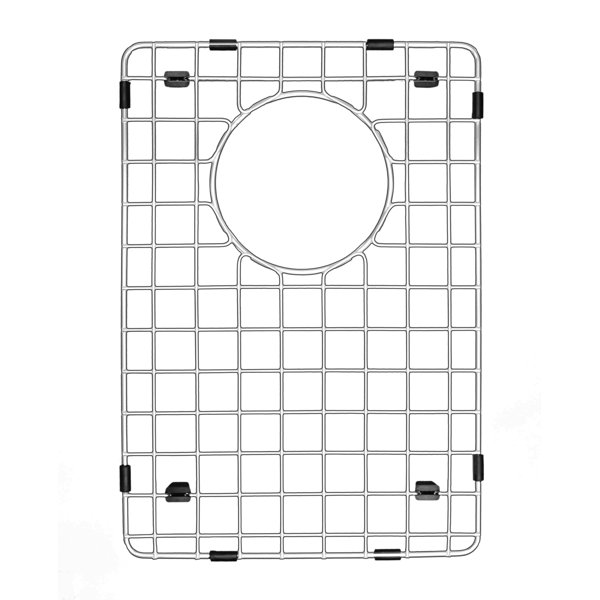 Karran 10 In. X 14-7/8 In. Stainless Steel Bottom Grid Fits Qa-760 ...