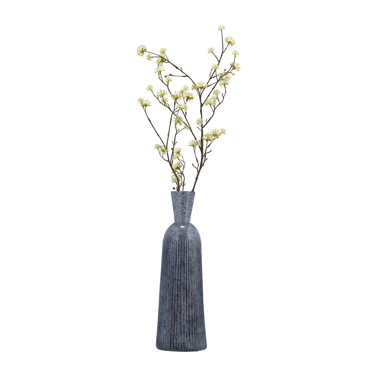 AllModern Grooved Glass Vase | Wayfair