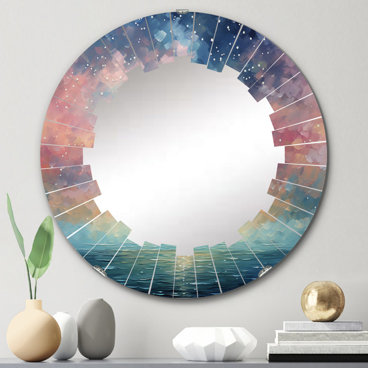 East Urban Home Kampou - Miroir mural rond - Wayfair Canada