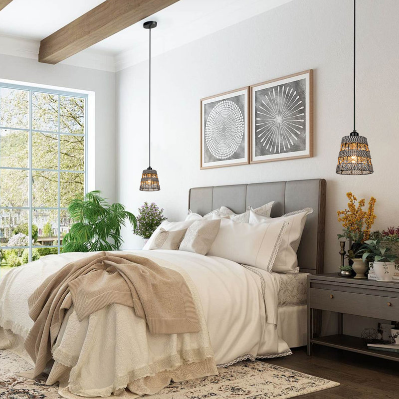 Breakwater Bay Farmhouse Pendant Light Fixtures, 1-light Small Hand ...