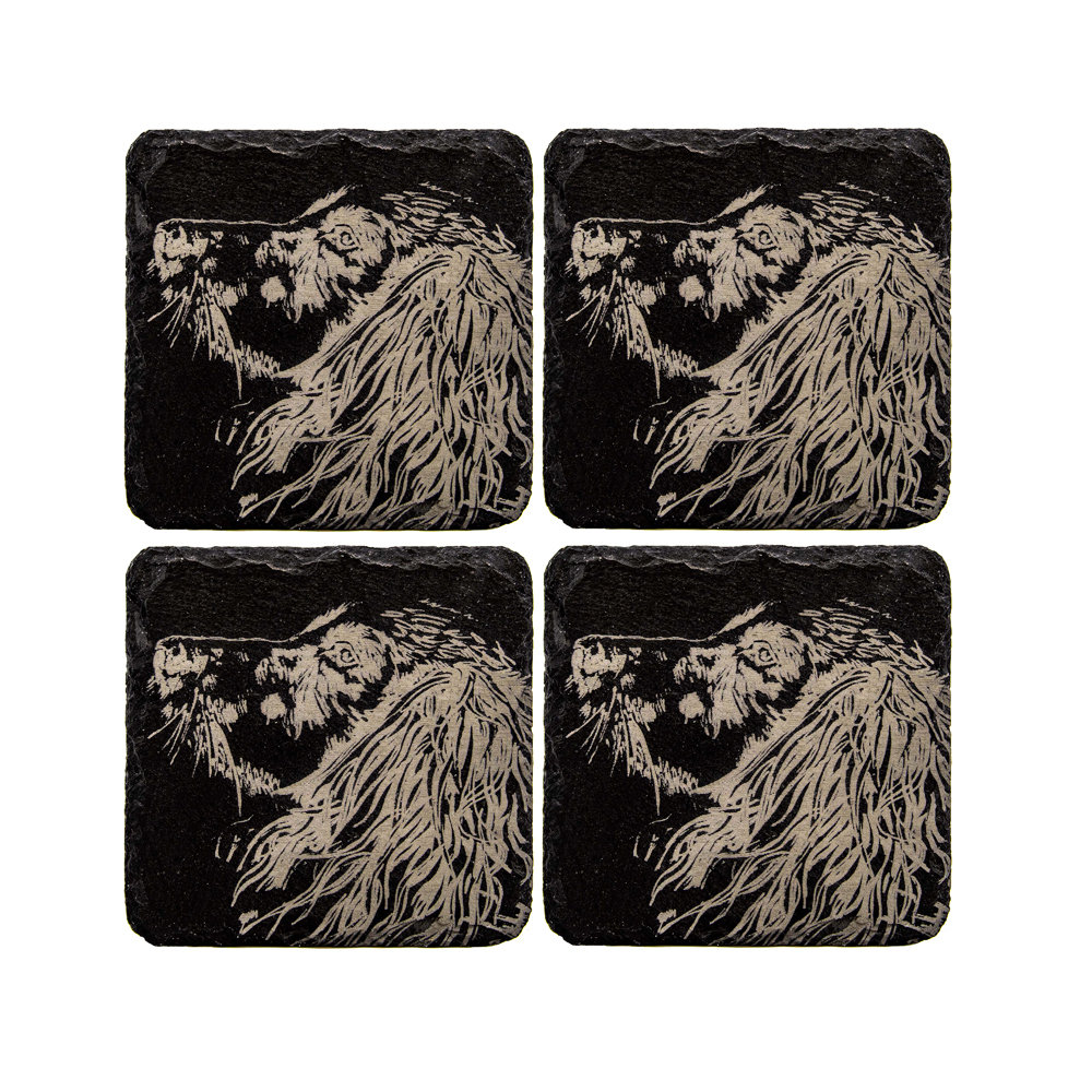 Selbrae House Square 4 Piece Coaster Set | Wayfair.co.uk