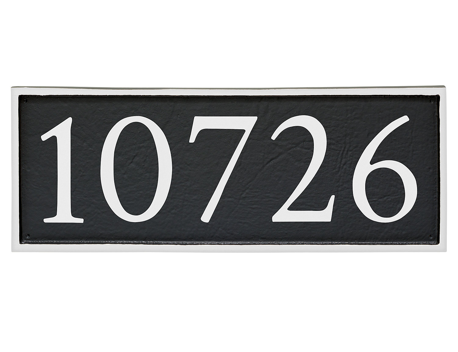 Montague Metal Products Inc. Serif 1-Line Wall Address Plaque & Reviews ...