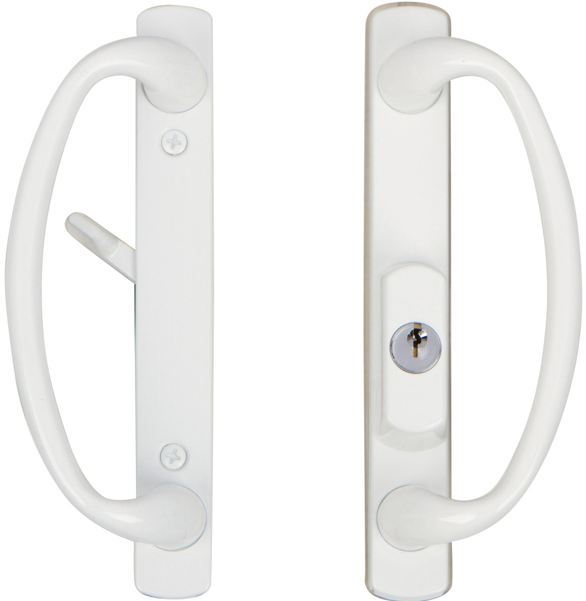 Rockwell Security Charlotte Offset Sliding Door Handle (Mortise Lock ...