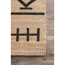 Union Rustic Aliea Geometric Handwoven Jute/Sisal/Cotton Natural/Black ...