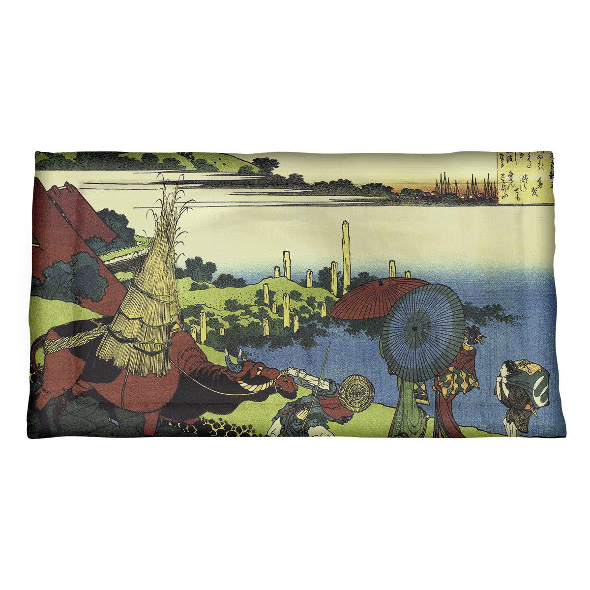 ArtVerse Katsushika Hokusai River Farm Envelope Sham | Wayfair