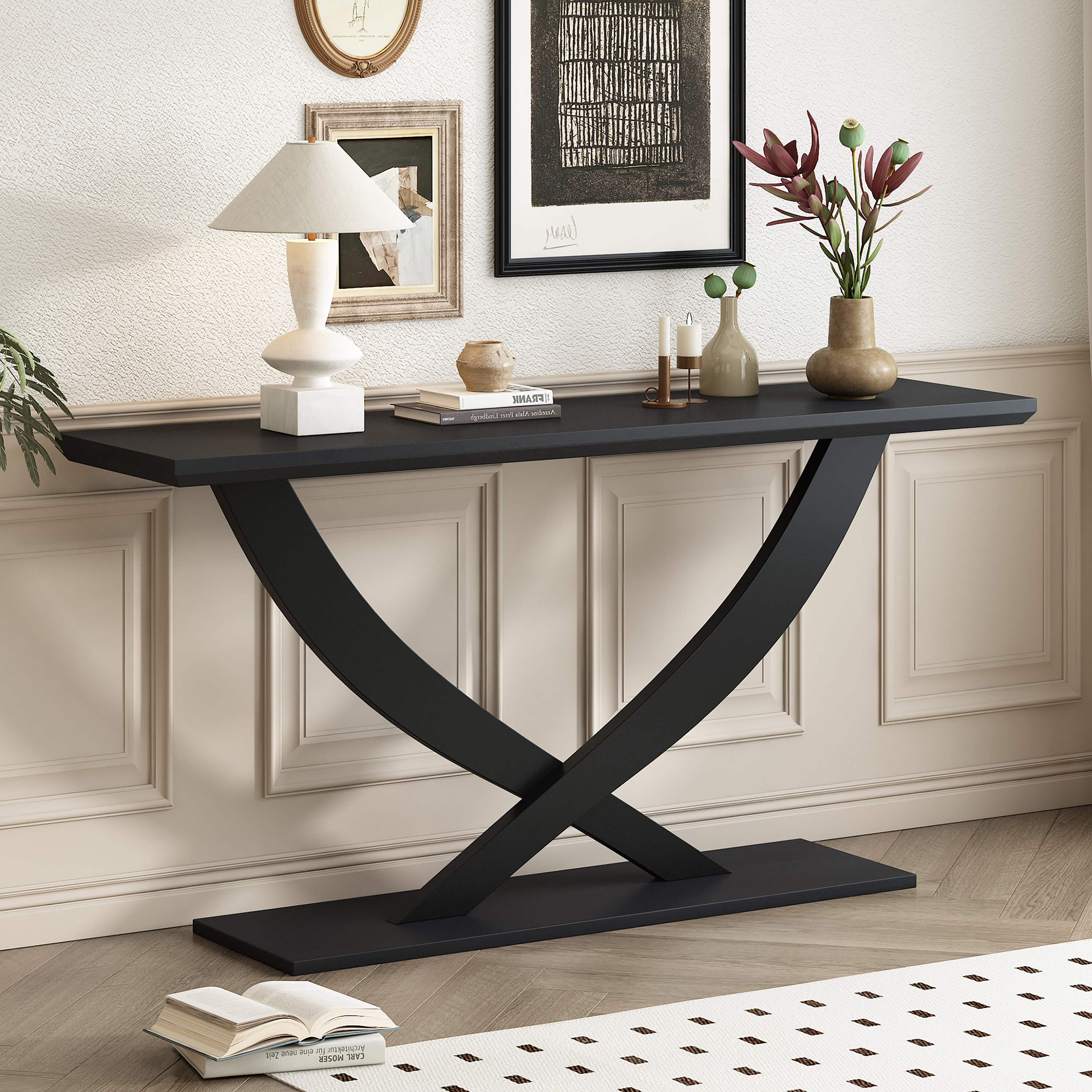 NFusion Jamie Modern Rustic Console Table - Wayfair Canada
