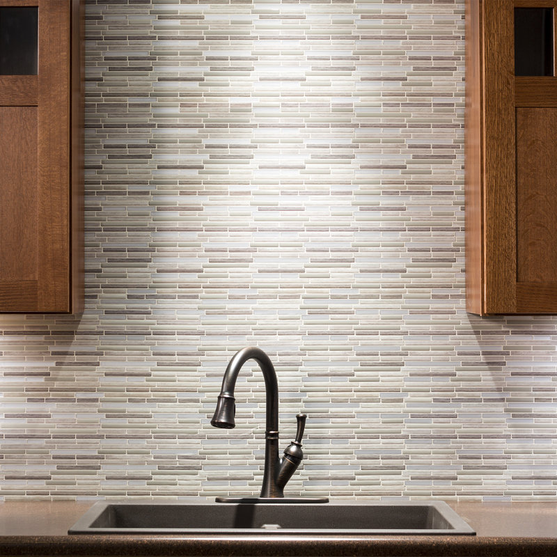 TackTile Tack Tile Peel & Stick Vinyl Backsplash & Reviews | Wayfair