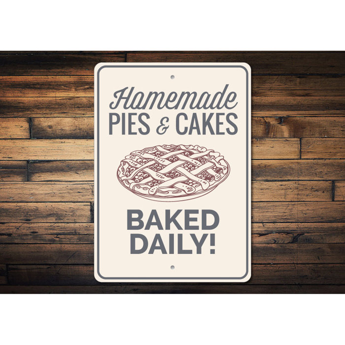 Lizton Sign Shop, Inc Pie Sign | Wayfair