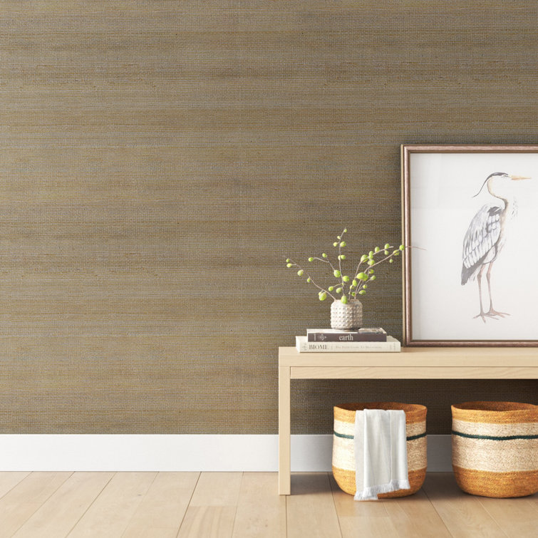 Bayou Breeze Chan Grass Cloth Roll & Reviews | Wayfair