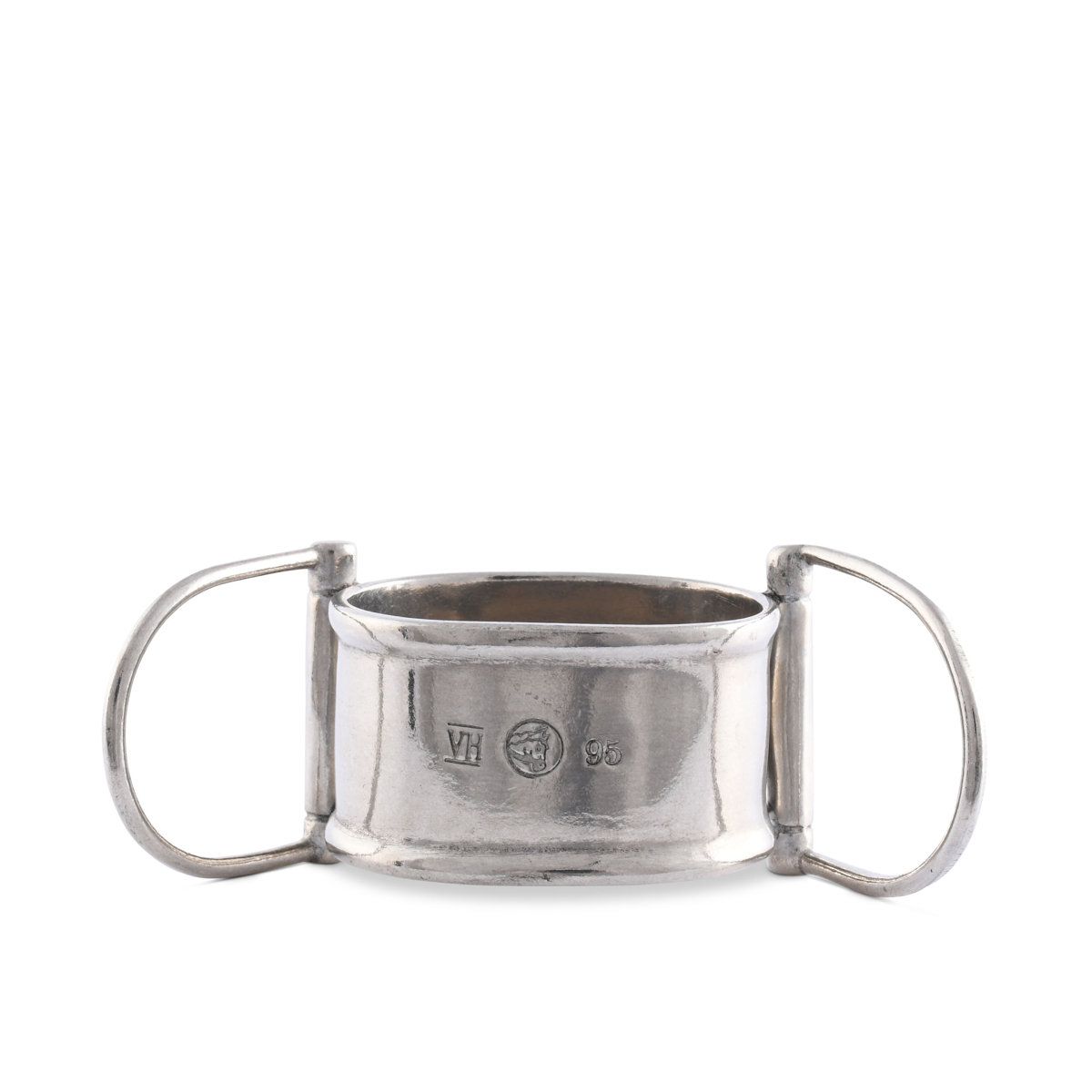 Vagabond House Equestrian Pewter Horse Bit Napkin Ring | Perigold