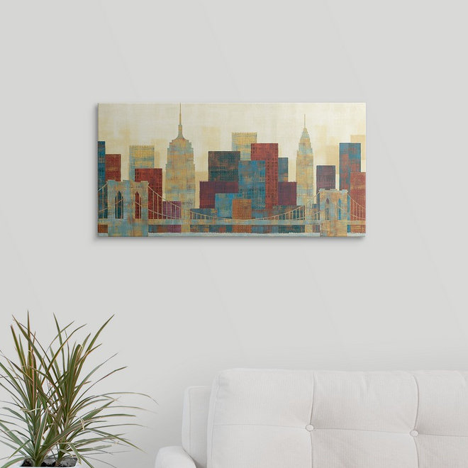 George Oliver Brodin Majestic City' by Michael Mullan Painting Print ...