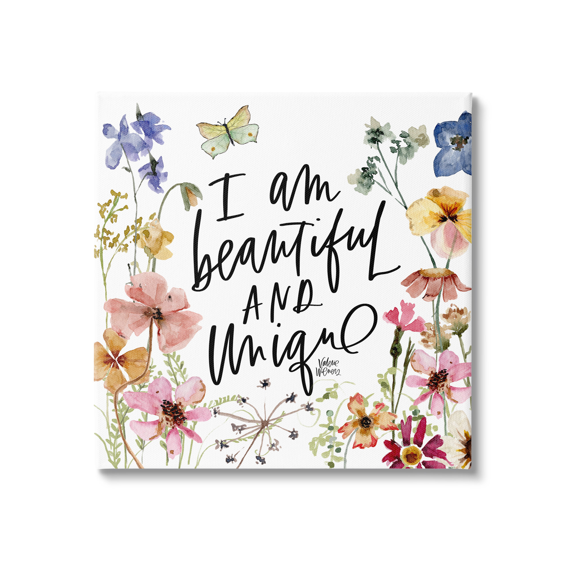 Stupell Industries Beautiful and Unique Uplifting Nature by Valerie ...