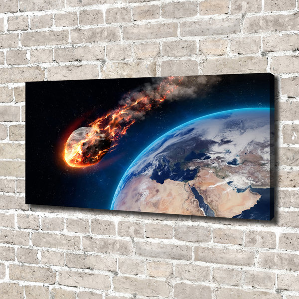 Ebern Designs Falling Meteor - No Frame Art Prints on Canvas | Wayfair.ie