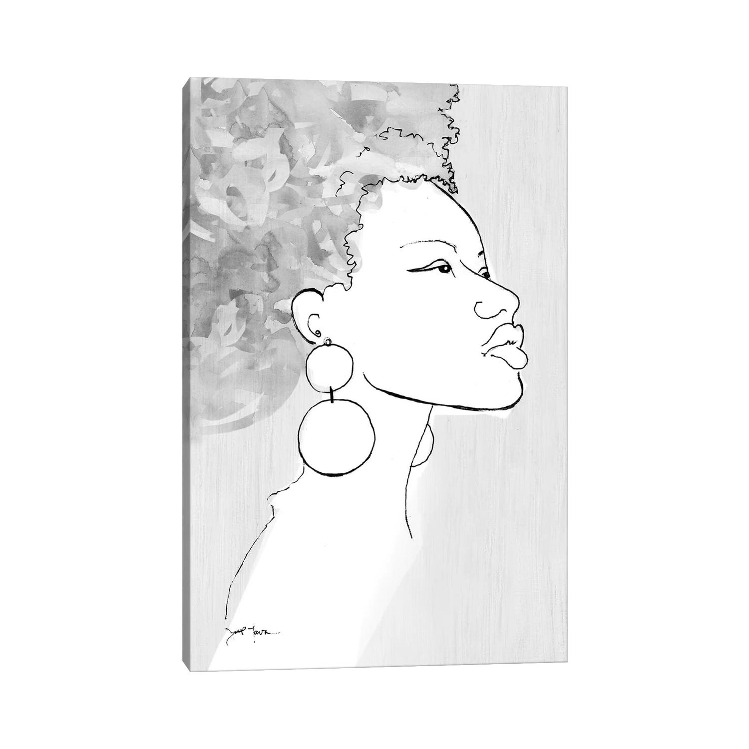 East Urban Home Born This Way by Tava Studios - Wrapped Canvas Drawing ...