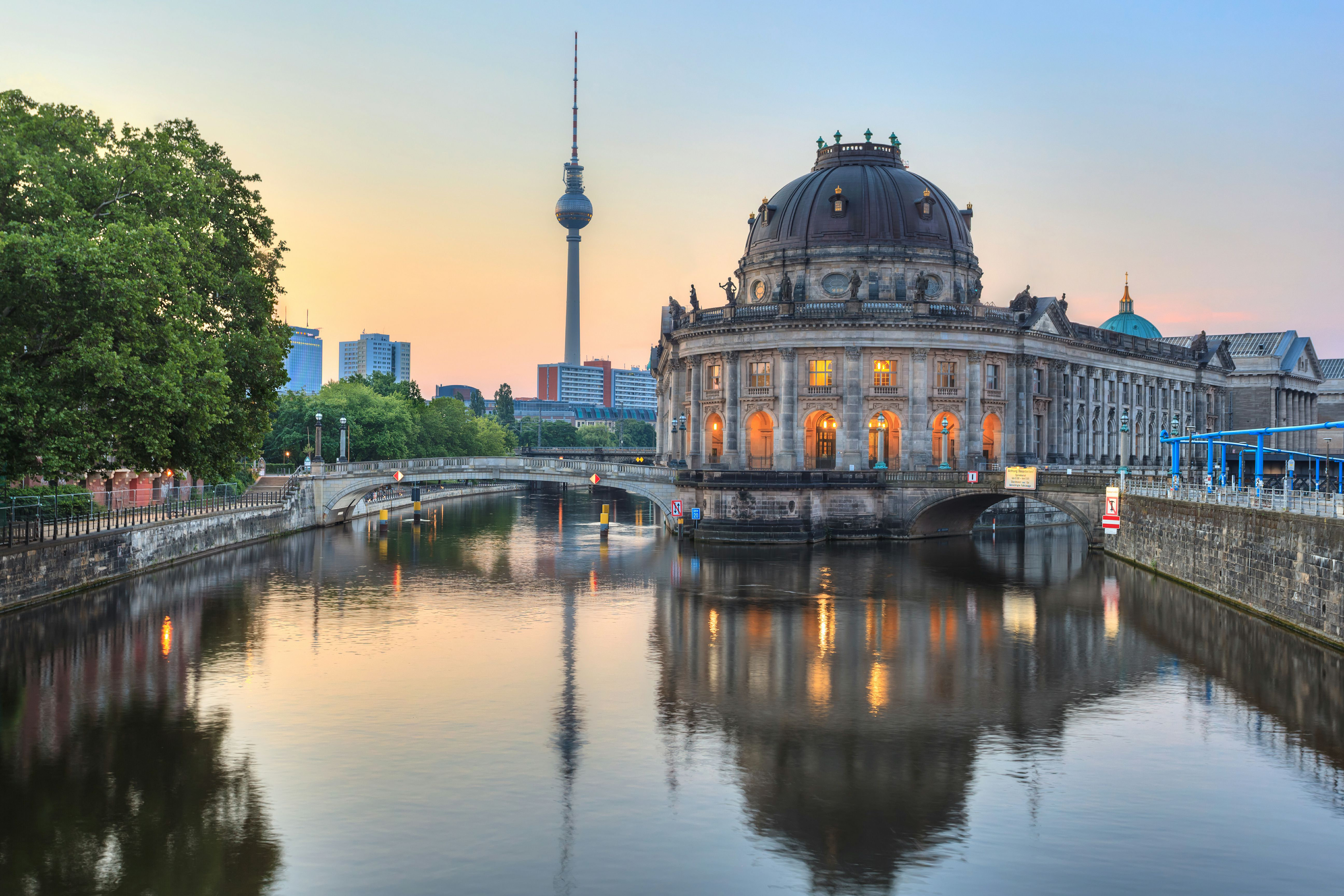 Ebern Designs Avinaash Berlin, Germany by Noppasin - Wrapped Canvas ...