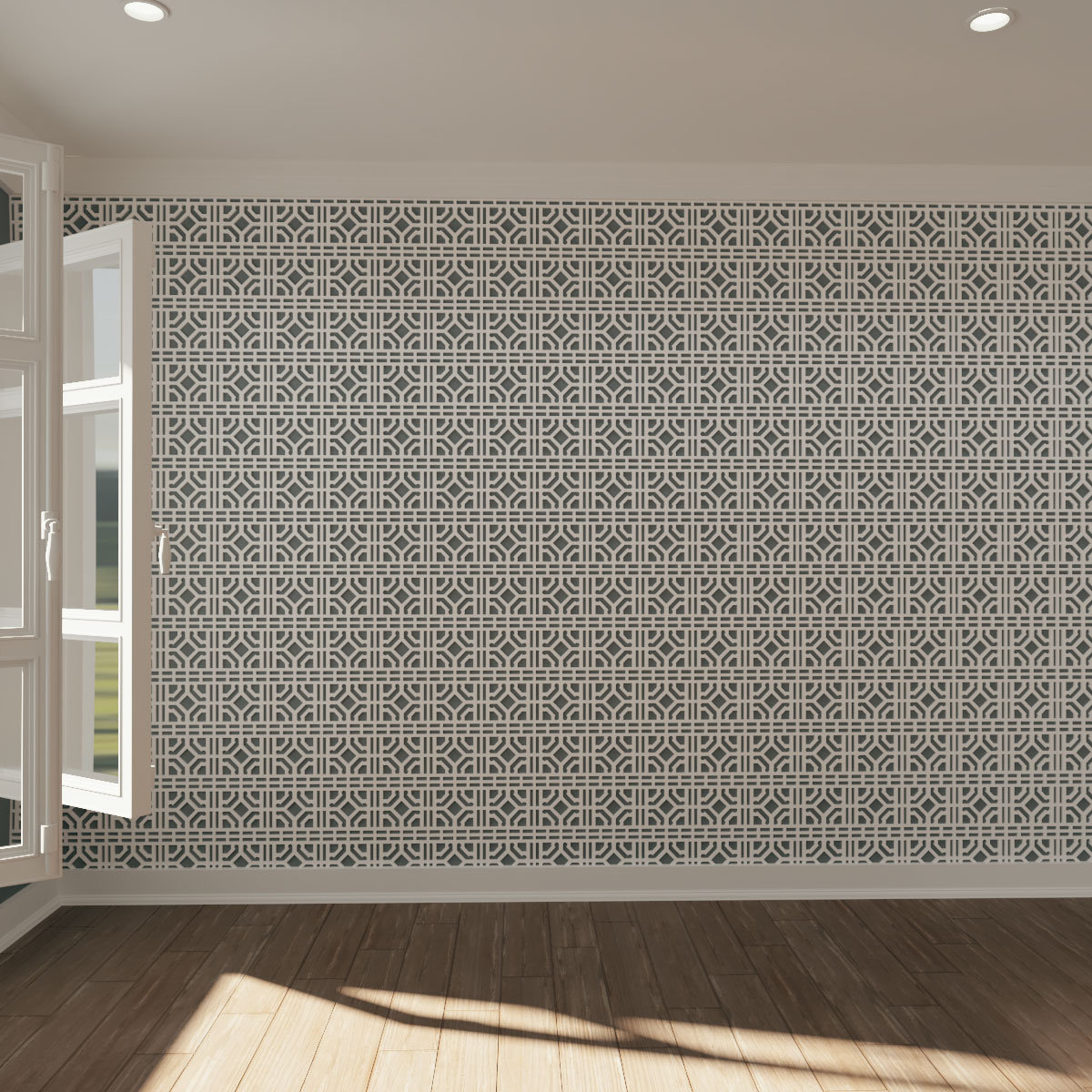 Millwood Pines Addison Decorative Fretwork Wall Panels, Large, 23 3/8"W ...