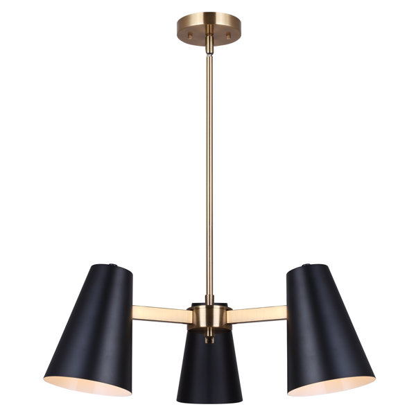 Mercer41 Basanti 3 - Light Dimmable Kitchen Island Linear Chandelier ...